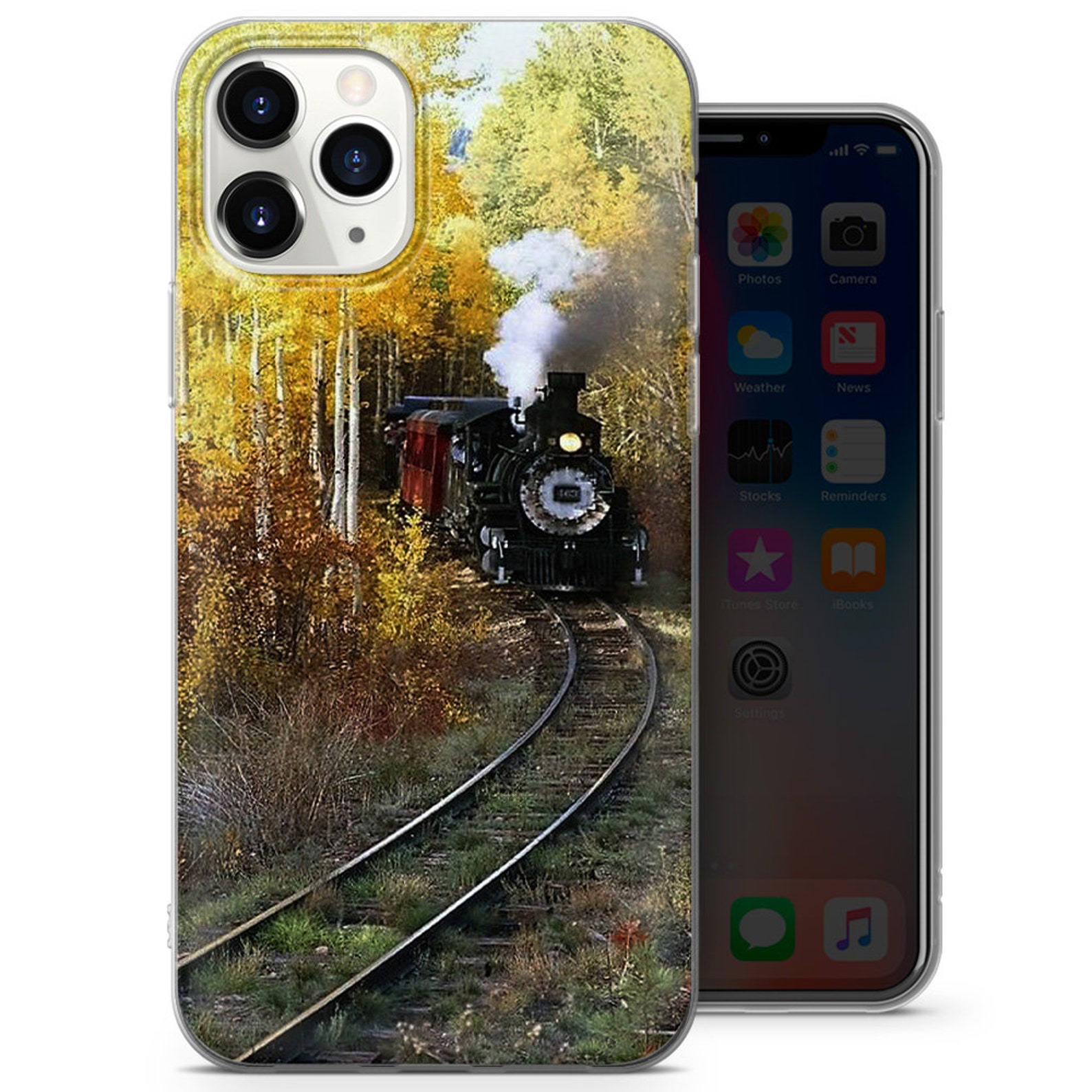 Train Phone Case Cover Fit for Iphone14 13 12 11 Pro 12 Pro13 XR XS X 7 ...