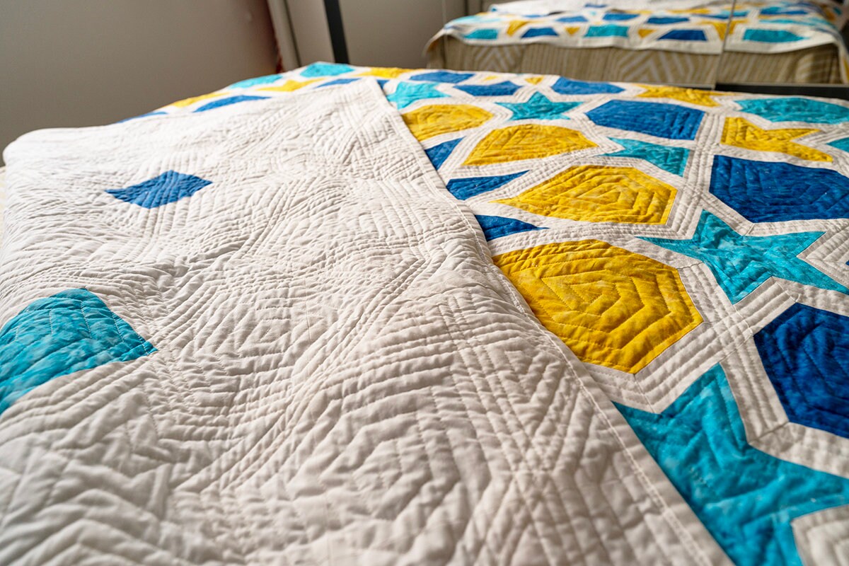 Islamic Geometry I Quilt Pattern intermediate-advanced - Etsy