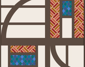 Islamic Geometry I Quilt Pattern intermediate-advanced - Etsy