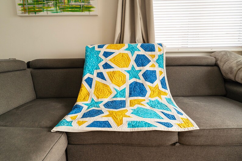 Islamic Geometry Quilt - Etsy