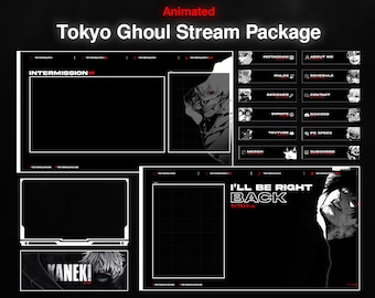 Stream Overlays Anime - Etsy