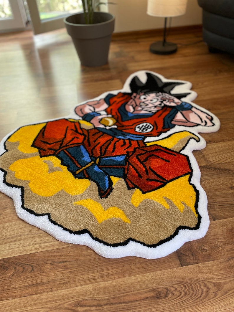 Custom Handmade Tufted Anime Character Rug - Etsy