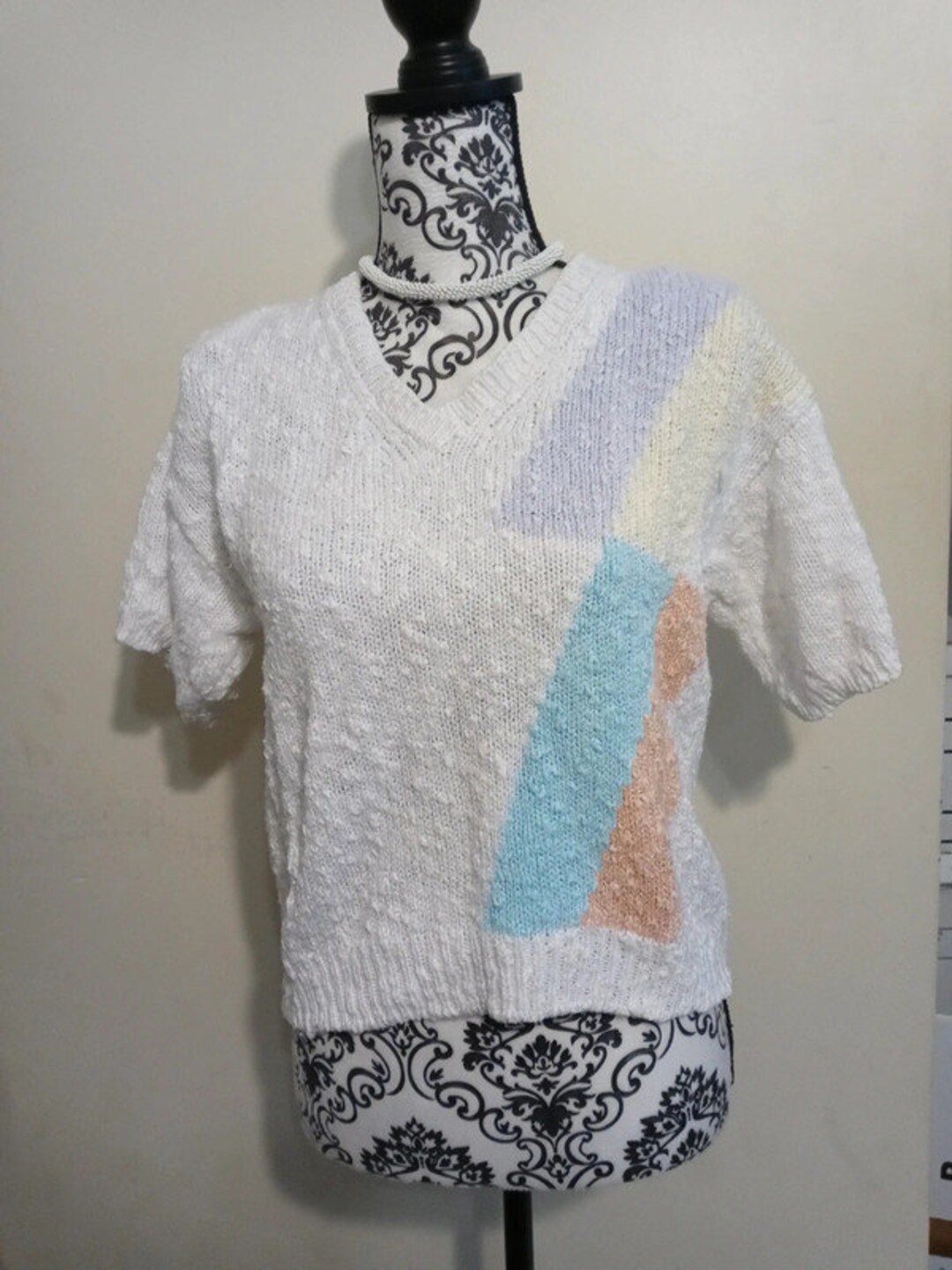Vintage 80s Retro Sweater - Etsy