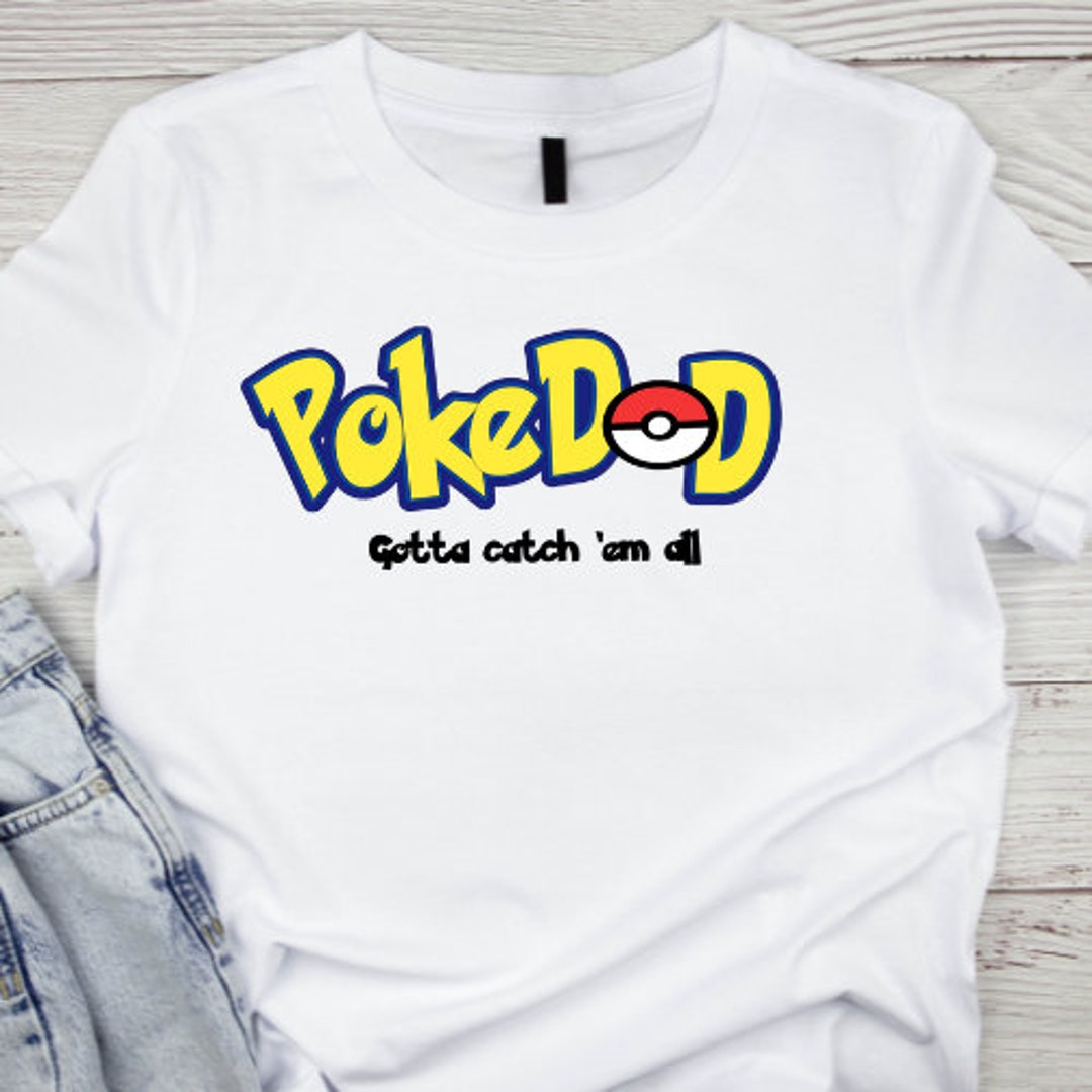 Pokémon Dad T-shirt - Etsy