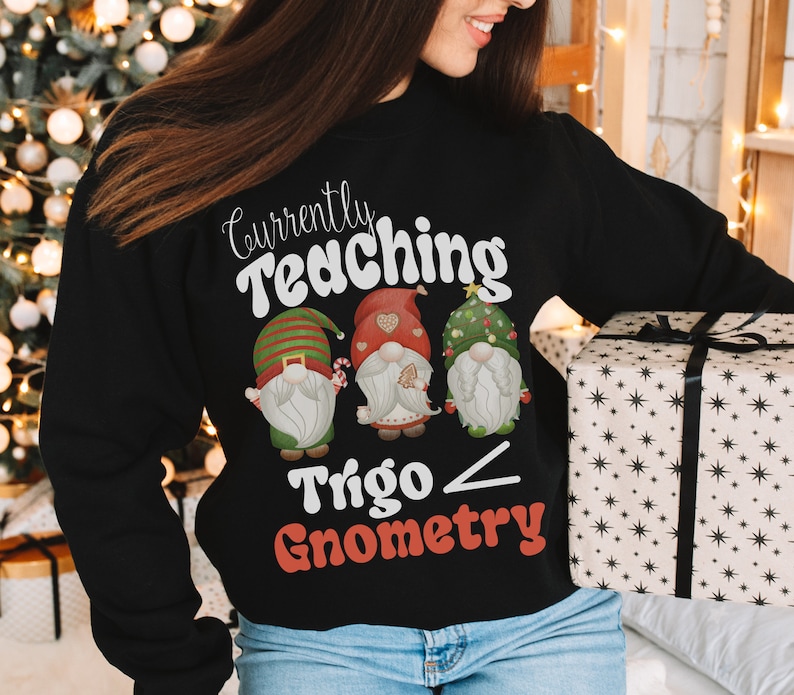 Funny Math Shirt Gnomes Math Christmas Sweater Math Teacher - Etsy