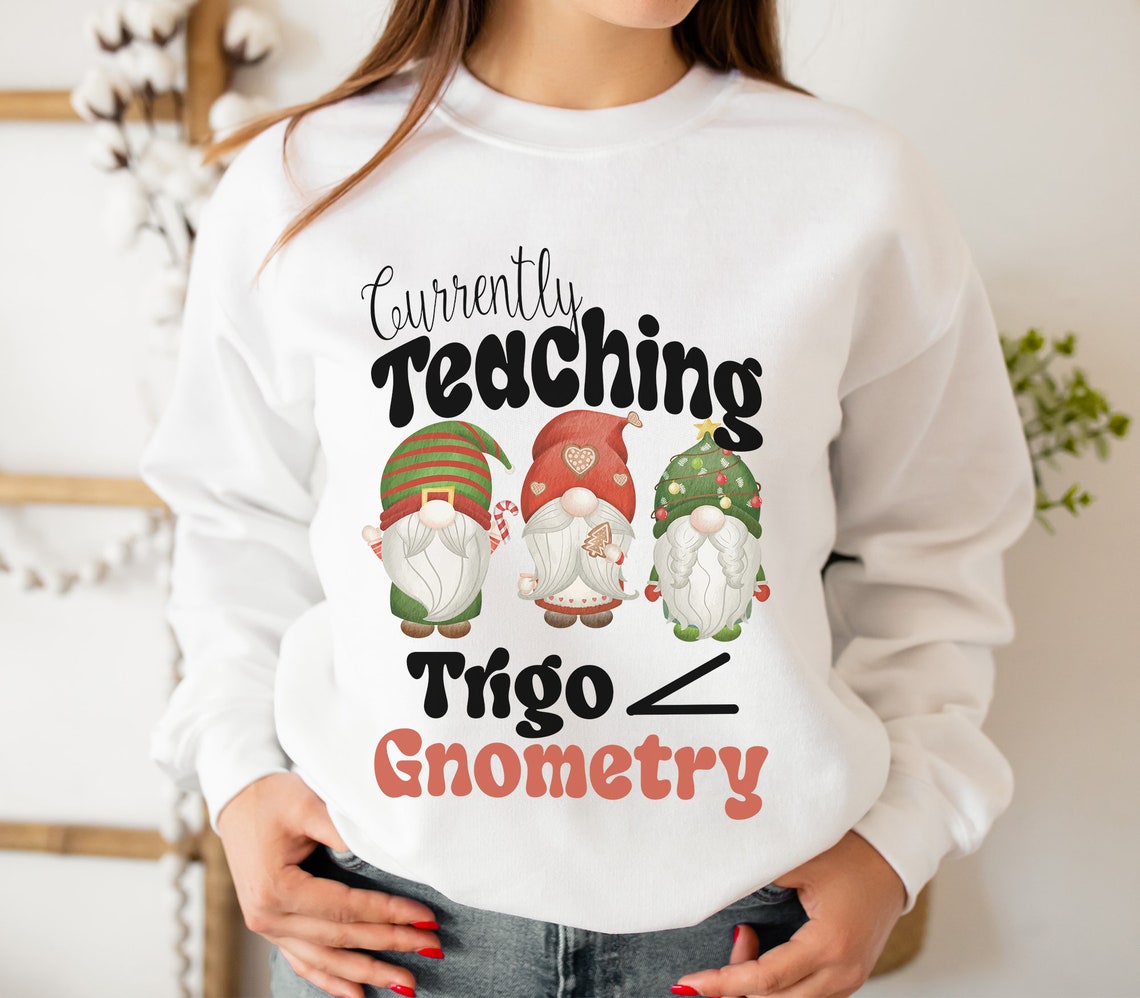 Funny Math Shirt Gnomes Math Christmas Sweater Math Teacher - Etsy