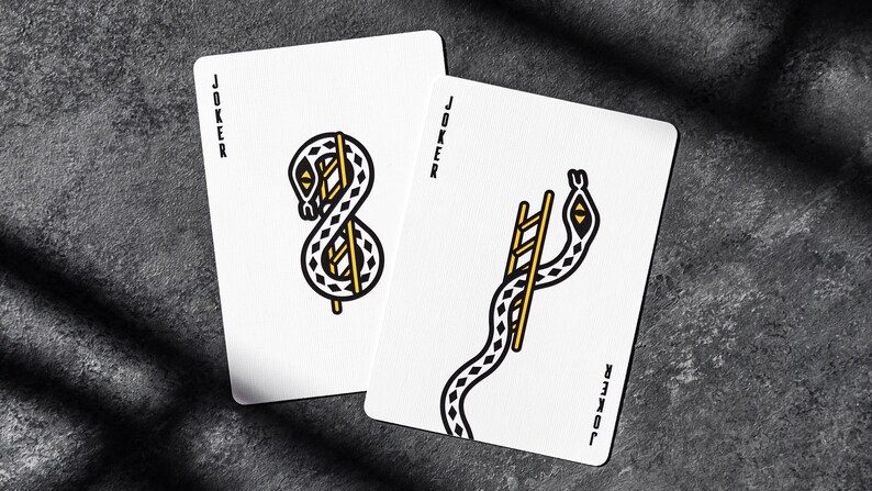 Snakes & Ladders Playing Cards - Etsy