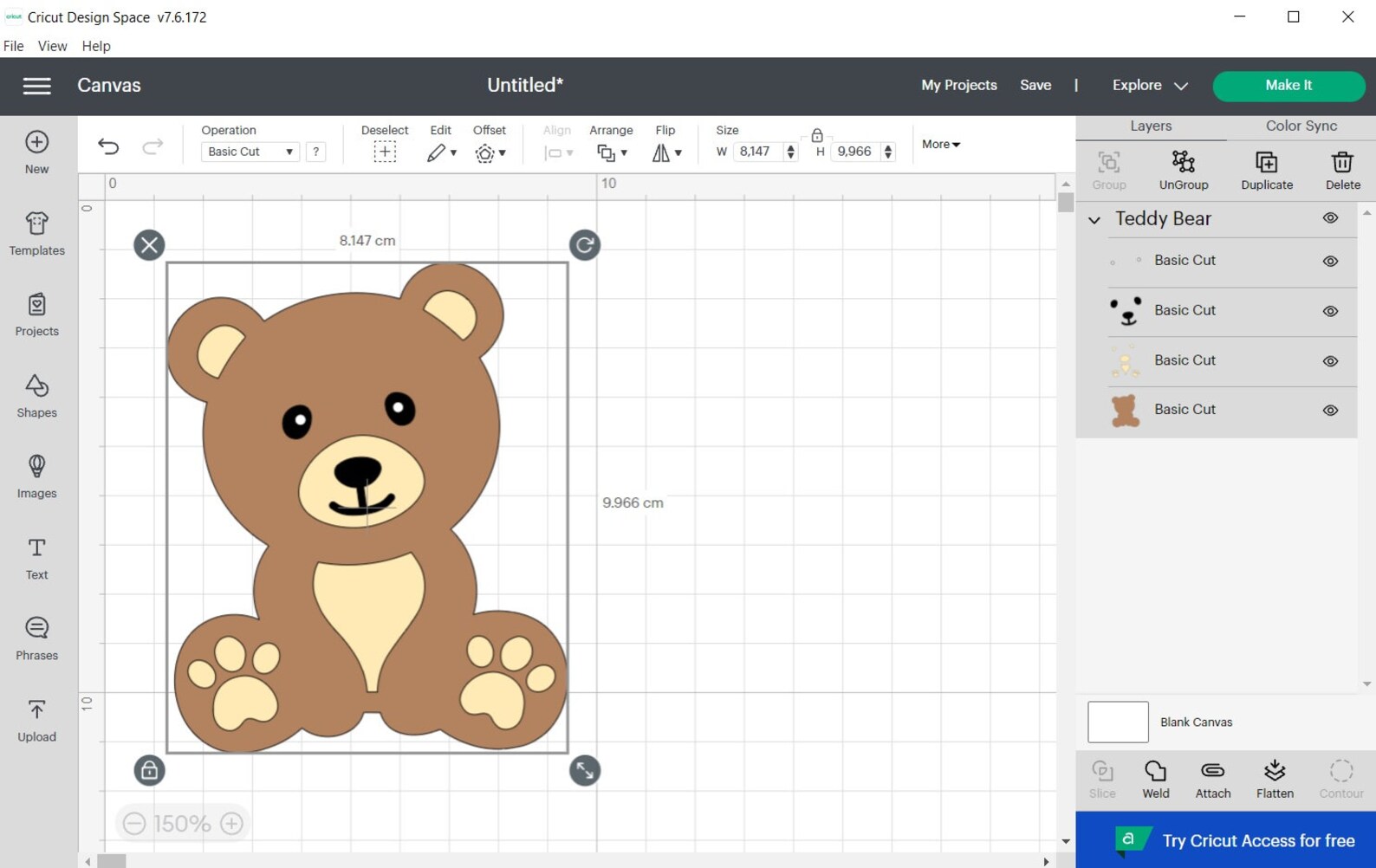 Teddy Bear SVG Cricut, Baby Bear Svg, Teddy Bear Baby Shower - Etsy
