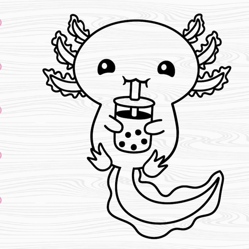 Axolotl Svg - Etsy