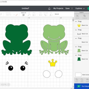 Frog Princess, Frog With a Crown SVG - Etsy