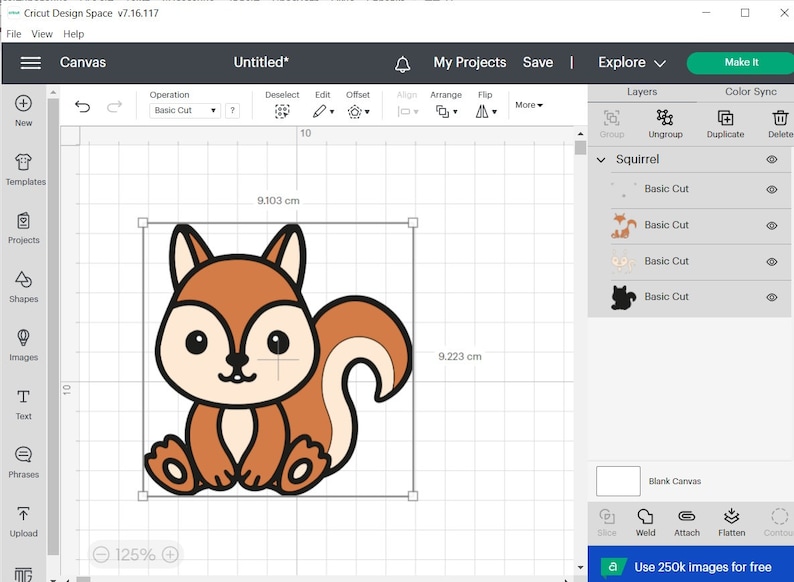 Cute Squirrel SVG - Etsy