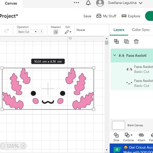 Cute Face Baby Axolotl PNG, Face of Animal DXF, Axolotl SVG - Etsy