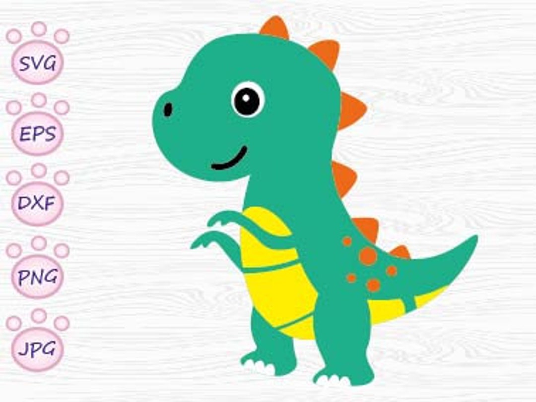 Baby T-rex Svg, Dinosaur SVG - Etsy