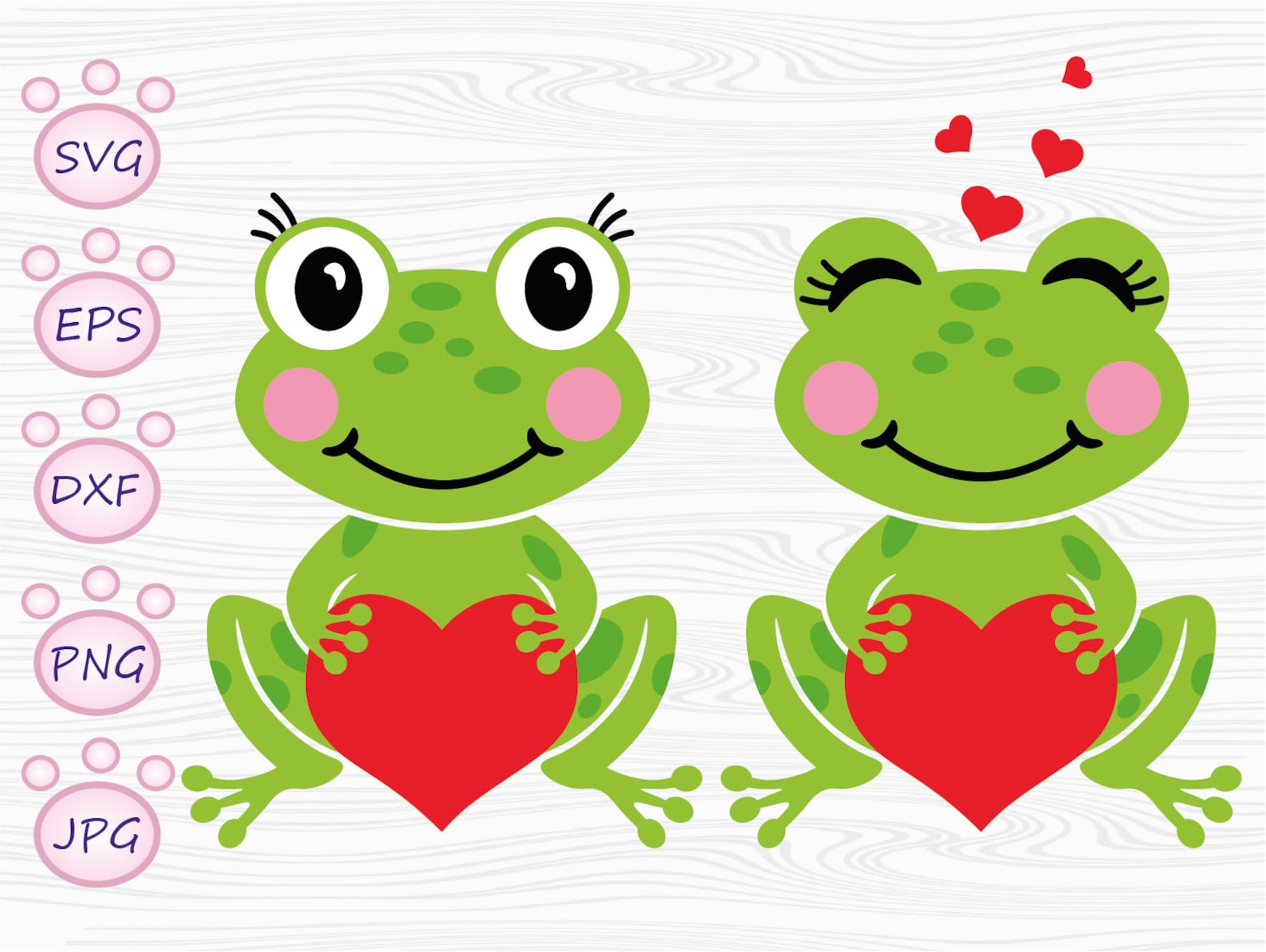 Cute Frog SVG - Etsy