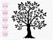Family Tree, Wooden Tree, DXF Files for Laser, CNC Router and Laser ...