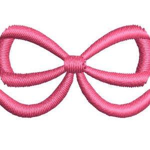 Simple Bow Embroidery Design, Bow, Simple Bow, Vintage Bow, Bow ...