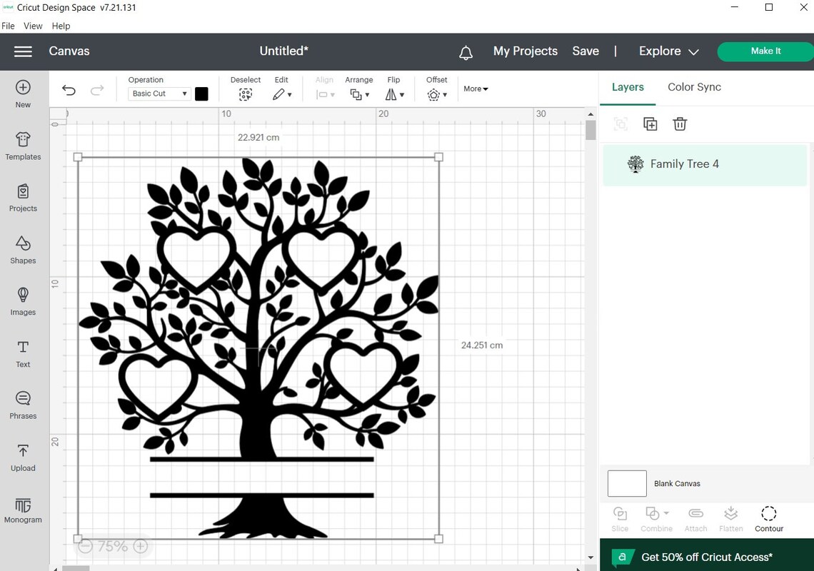 Family Tree SVG merged Leaves and Branches - Etsy