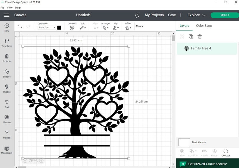 Family Tree SVG (merged Leaves and Branches) - Etsy