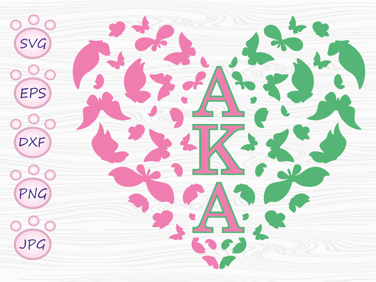 Alpha Kappa Alpha Sorority Svg - Etsy UK