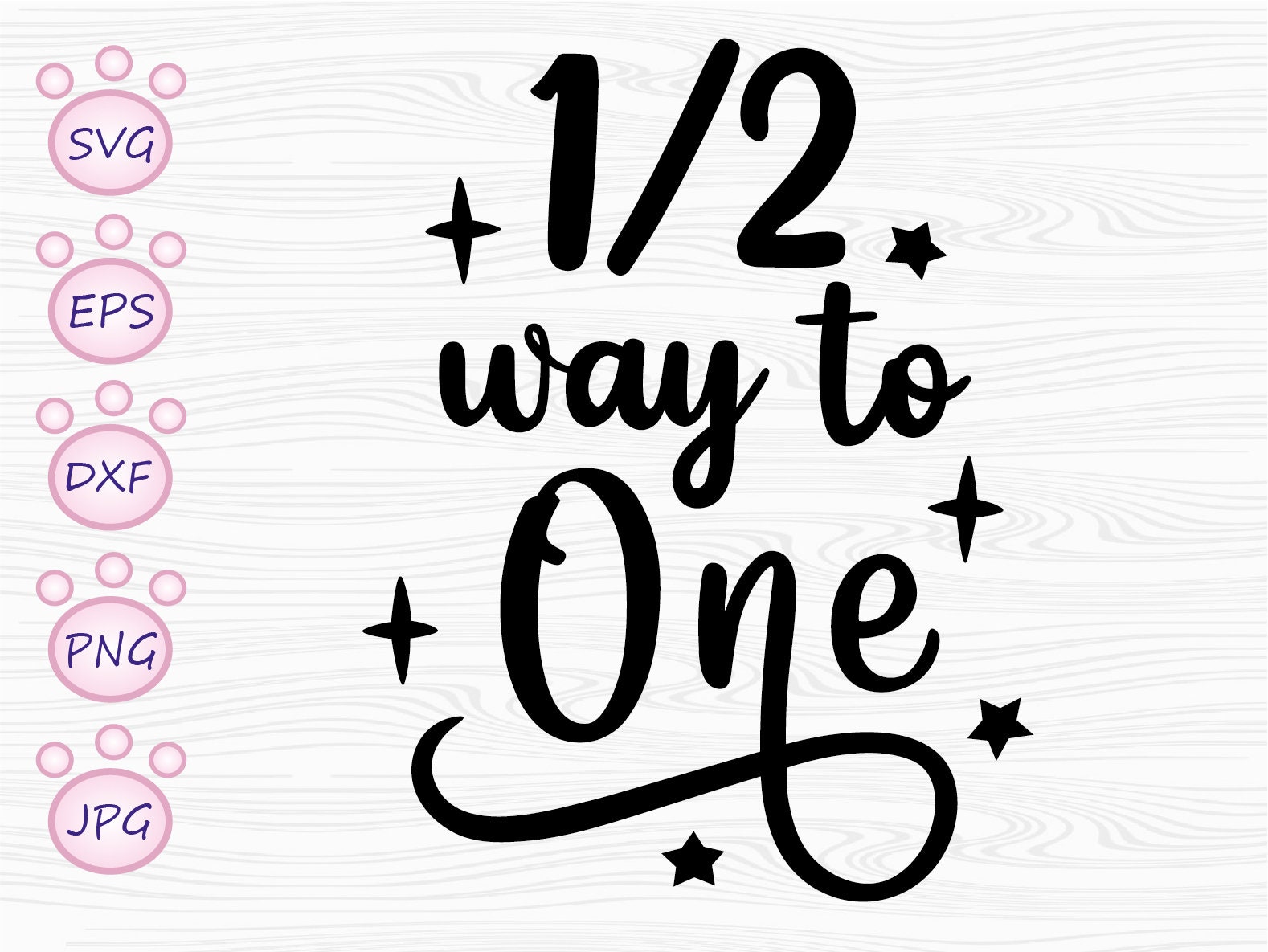 Half Way To One Inspirational Quotes Royalty Free Vector Atelier Yuwa