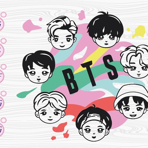 BTS Mikrokosmos Svg Eps Pdf Jpg Png BTS Decal Vector Files - Etsy