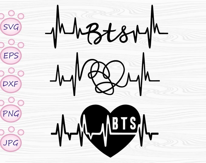 Digital BTS Songs Lieder Logo Design Jungkook Jimin J-hope Jin Suga RM ...