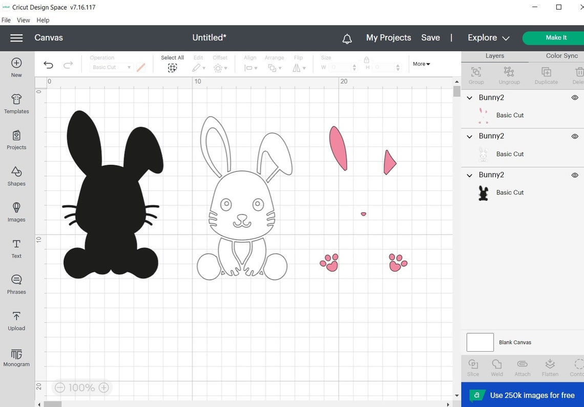Cute Bunny SVG - Etsy