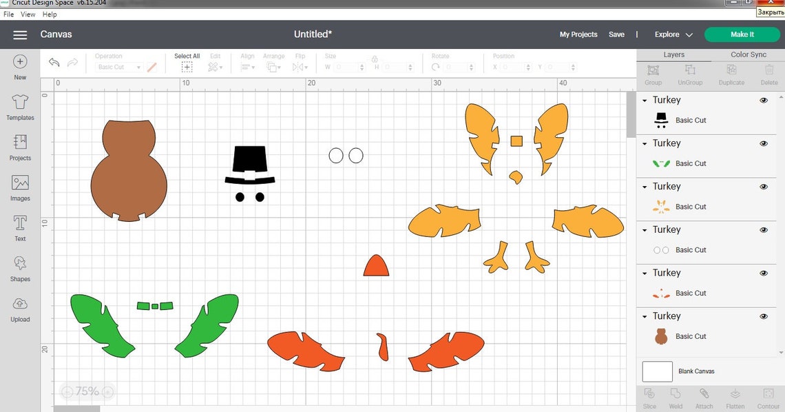 Turkey SVG Thanksgiving Svg Turkey Vector Turkey Clipart | Etsy