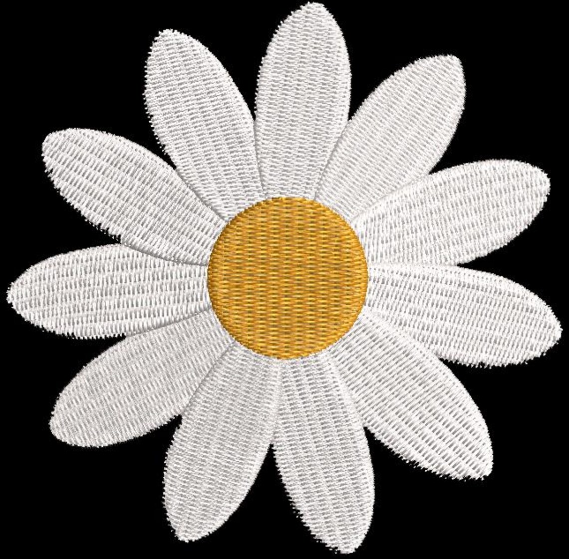 Daisy Flower Embroidery Design, Floral Embroidery, Cute Daisy Flower ...