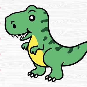 Baby T-rex Svg - Etsy