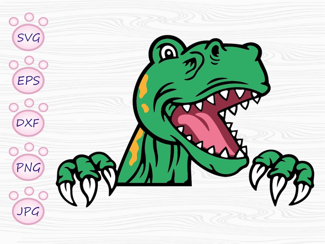 Tyrannosaurus Rex Svg Dinosaur T-rex - Etsy