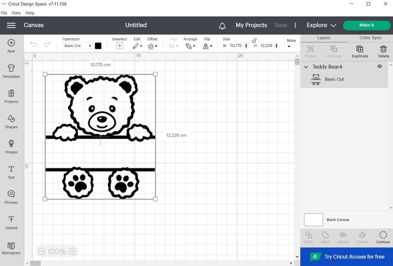 Teddy Bear Split Monogram SVG - Etsy UK