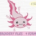 Axolotl Split Monogram SVG - Etsy