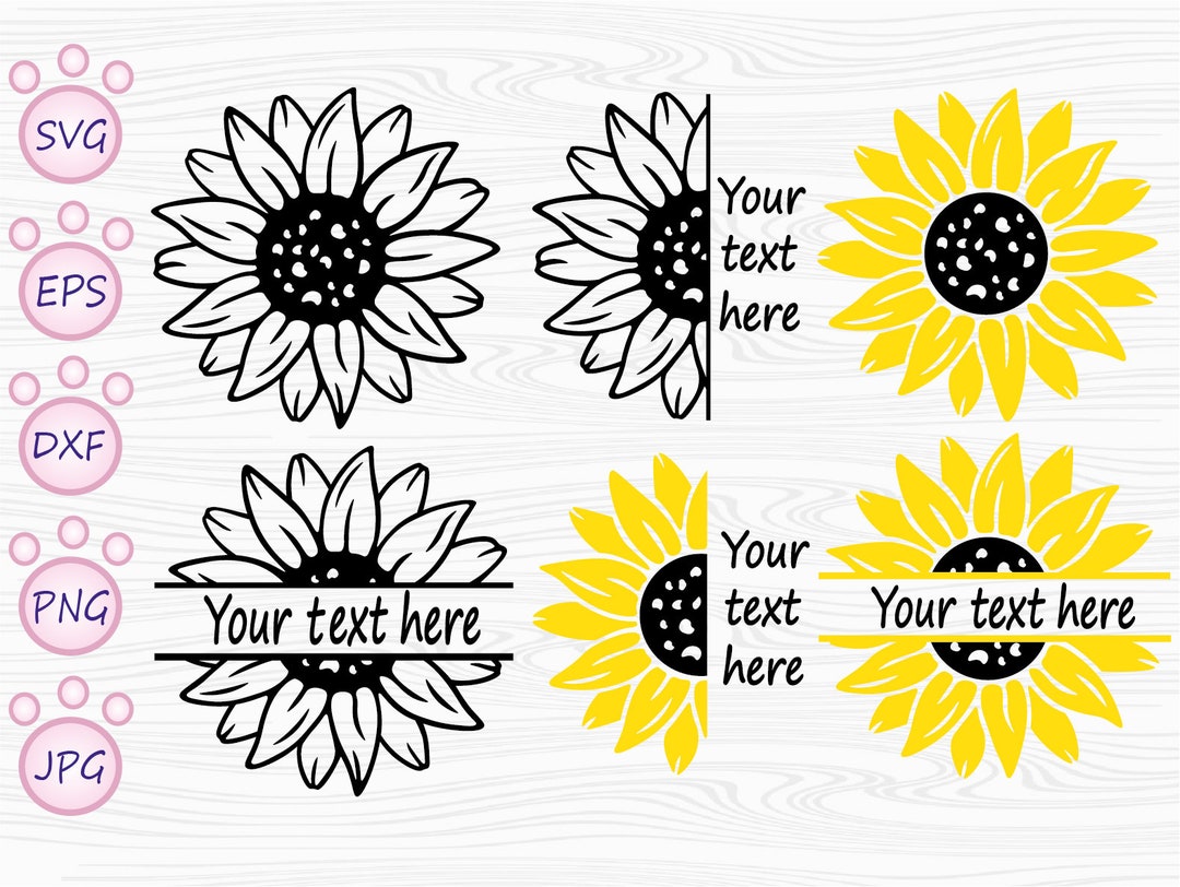 SUNFLOWERS SVG BUNDLE - Etsy