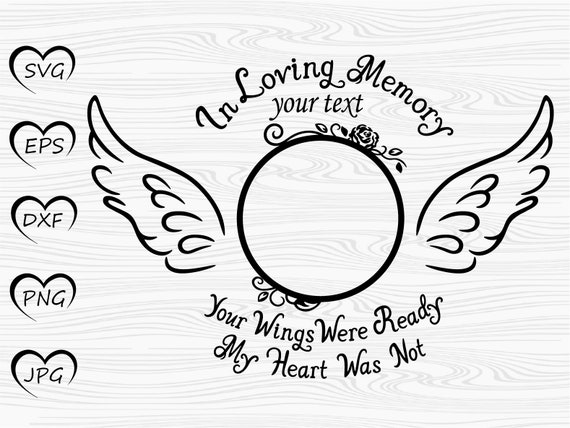 In Loving Memory Svg - Etsy