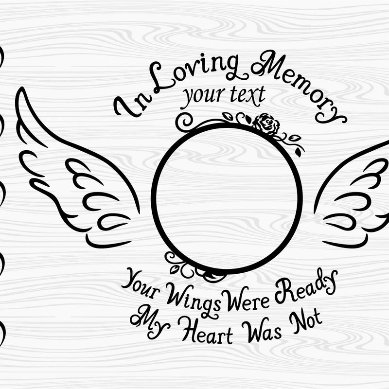 In Loving Memory Svg - Etsy