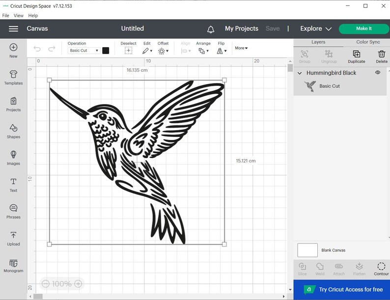 Hummingbird SVG Bird SVG - Etsy