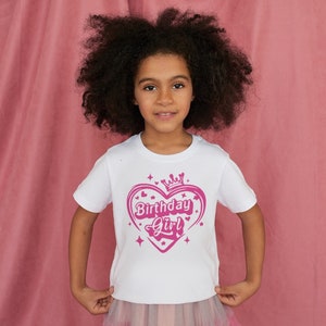 Pink Girl Birthday Party SVG, DXF, PNG, Jpeg - Etsy