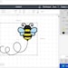 Flying Bee SVG, Bee Paths SVG - Etsy