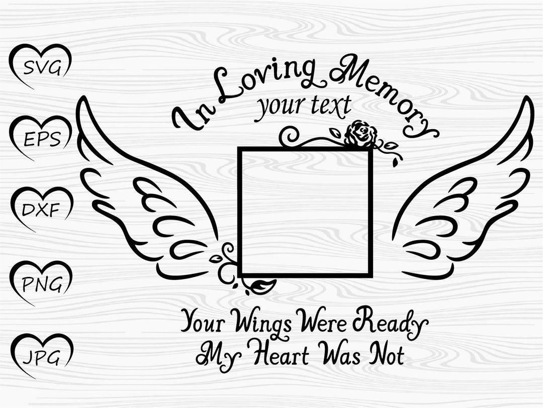 In Loving Memory Svg - Etsy