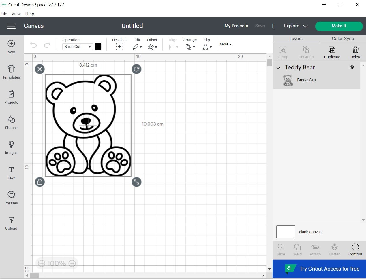Teddy Bear SVG Cricut - Etsy