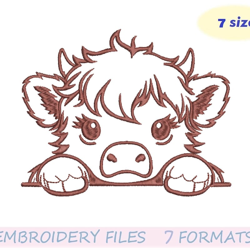 Baby Highland Cow Name - Etsy UK