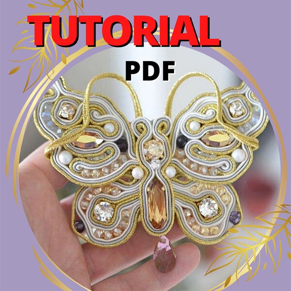 Embroidered Soutache - Etsy