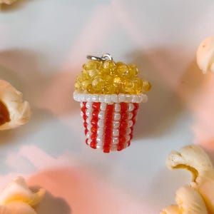 Pendant Popcorn | Beaded Jewelry | Seed Bead | Beading Pattern | Square ...