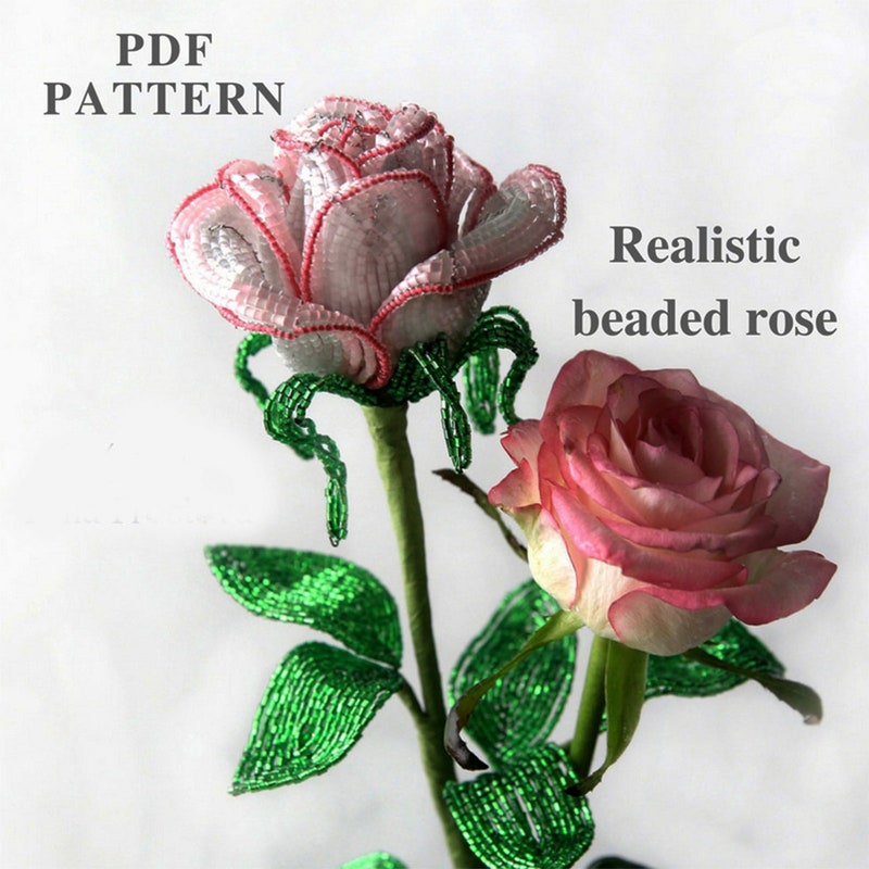 Beaded Rose Pattern - Etsy