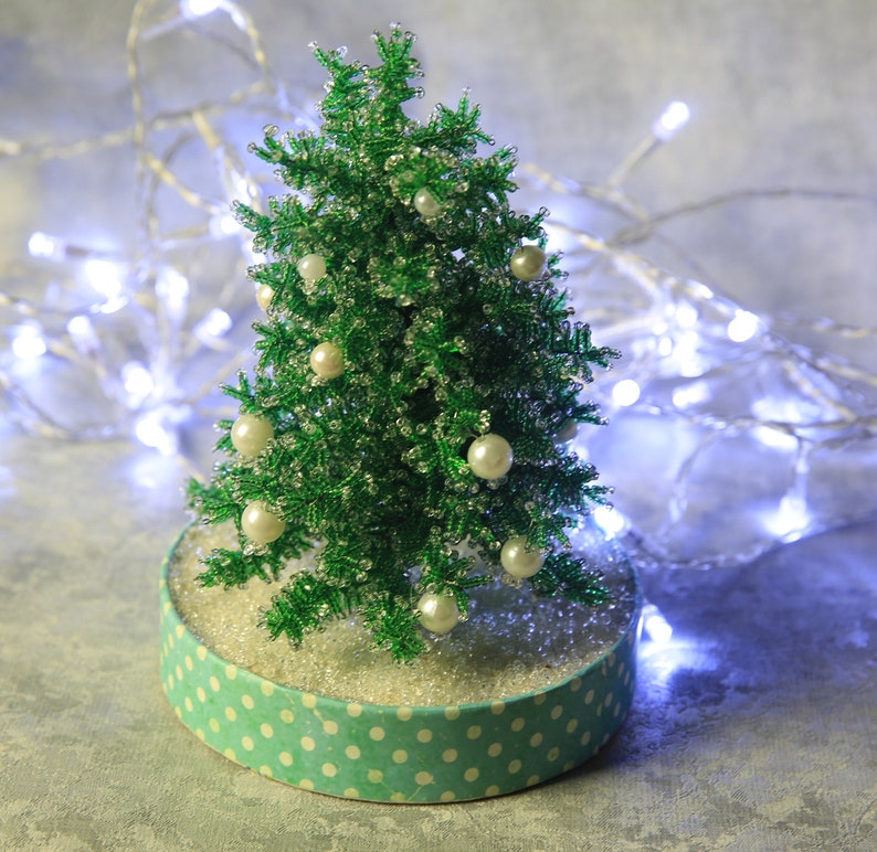 Beaded Christmas Tree Pattern | Seed Bead Patterns | Beading Tutorial ...