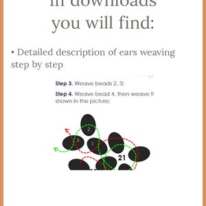 Pendant Bat, Halloween Jewelry, Seed Bead, Beading Pattern RAW Right ...