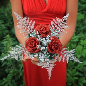 Beaded Flowers Pattern | Beaded Fern Leaf | Seed Bead Patterns ...