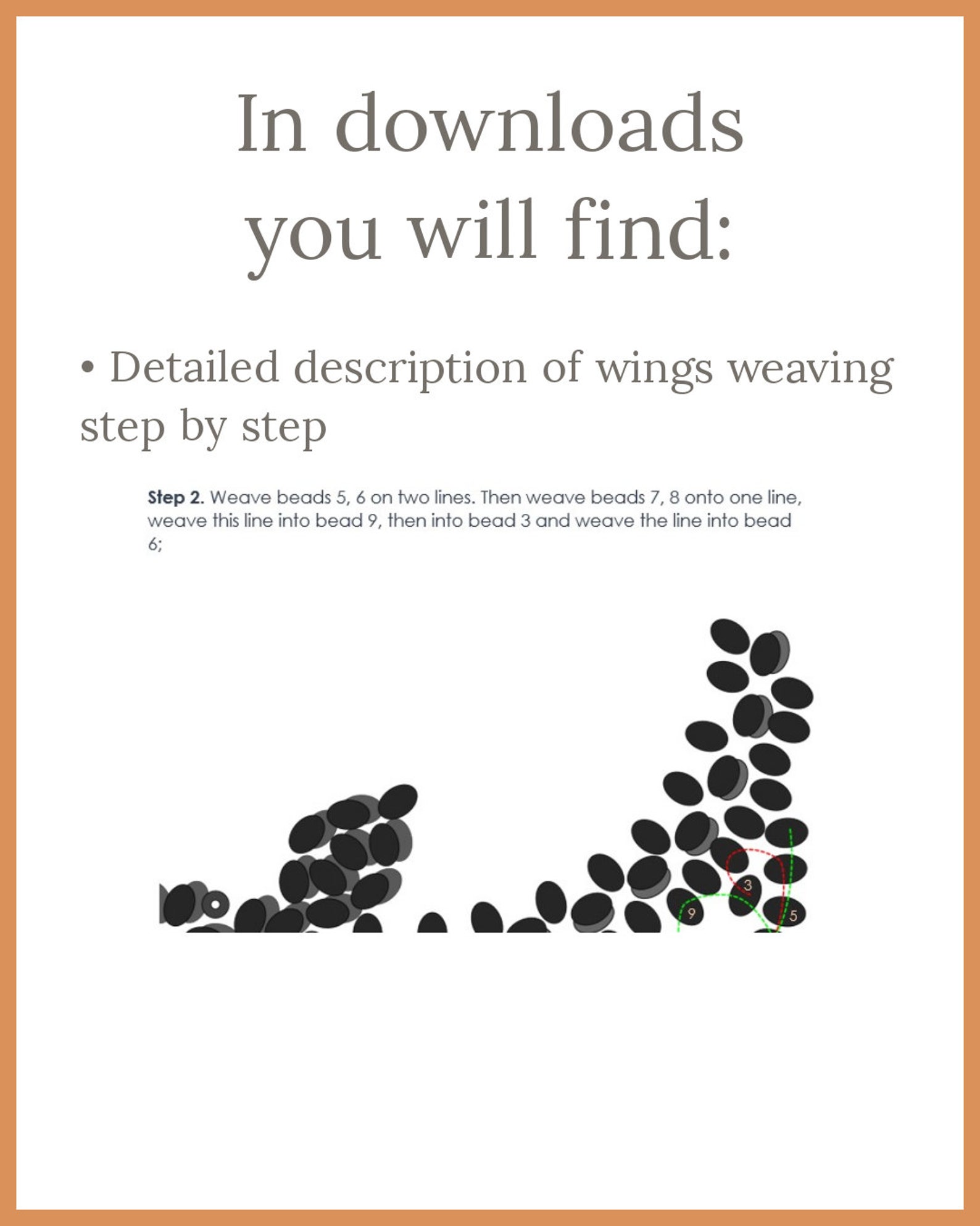 Pendant Bat Halloween Jewelry Seed Bead Beading Pattern - Etsy UK