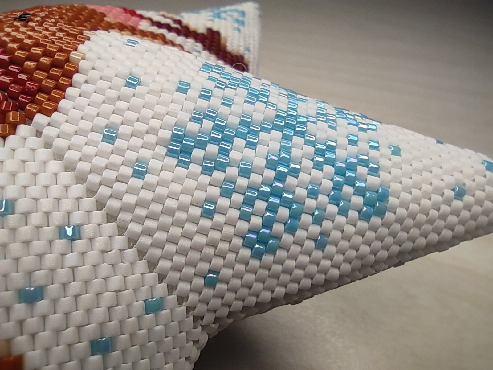 3D Star moose Beaded Star 3D Peyote Star 3D Star Pattern Christmas Gift ...